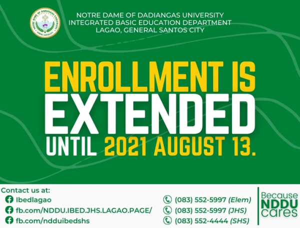 News – Notre Dame of Dadiangas University